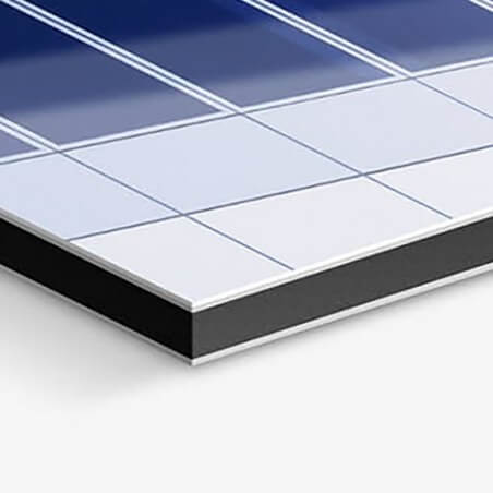 Custom 6 mm white aluminium dibond boards printing