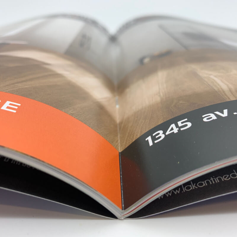 Custom booklet and stapled brochure 8 to 68 inner pages printing!