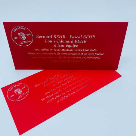 7 shades of Plike for luxe cards and cardboard