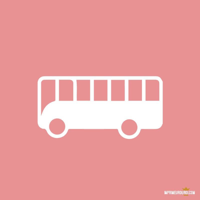 Custom left side bus poster printing configurator