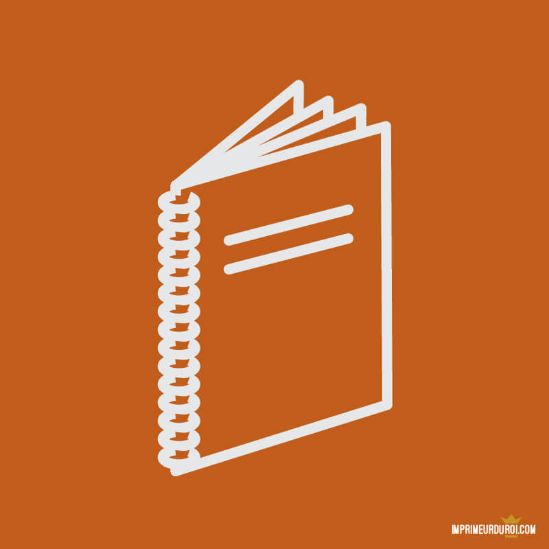 The printer of Plastic coil binding booklet on Polyart Paper